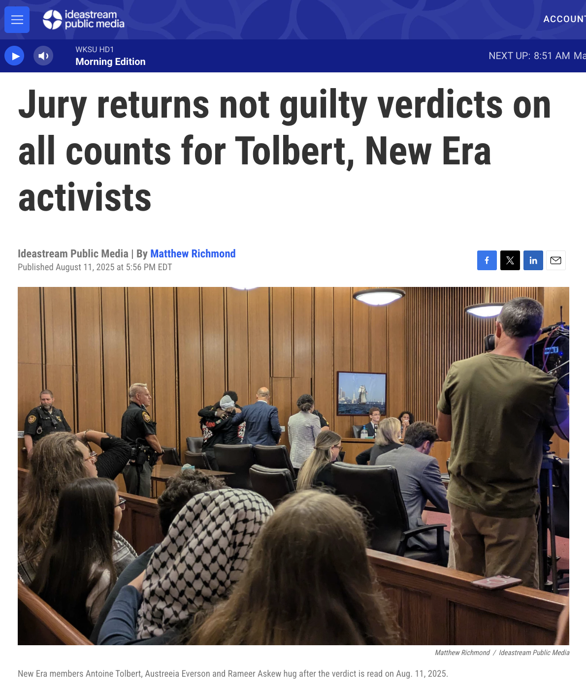 Jury returns not guilty verdicts on all counts for Tolbert, New Era ...